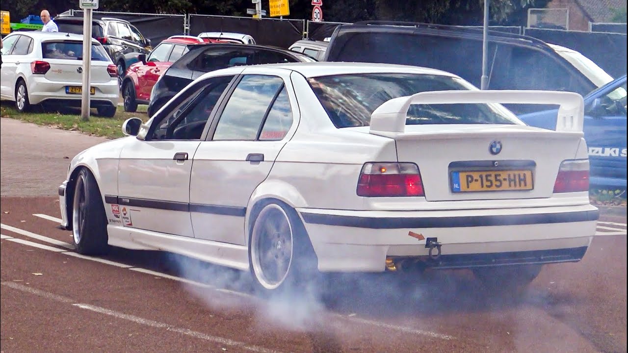 Modified Cars Accelerating Leaving a Car Meet (August 2022) - YouTube