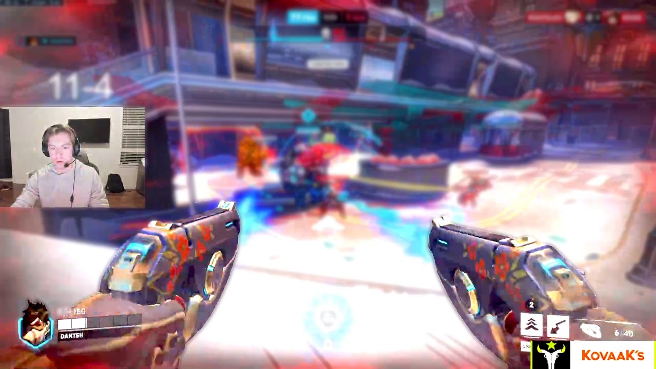 DANTEH NEW TRACER BUFF IS INSANE?! [ OVERWATCH 2 TOP 500 ] - YouTube