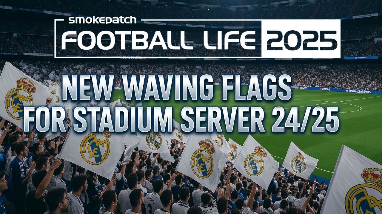 🏟️ Next-Level Stadium Vibes! Waving Flags Update 24/25 | PES 2021 & FL ...