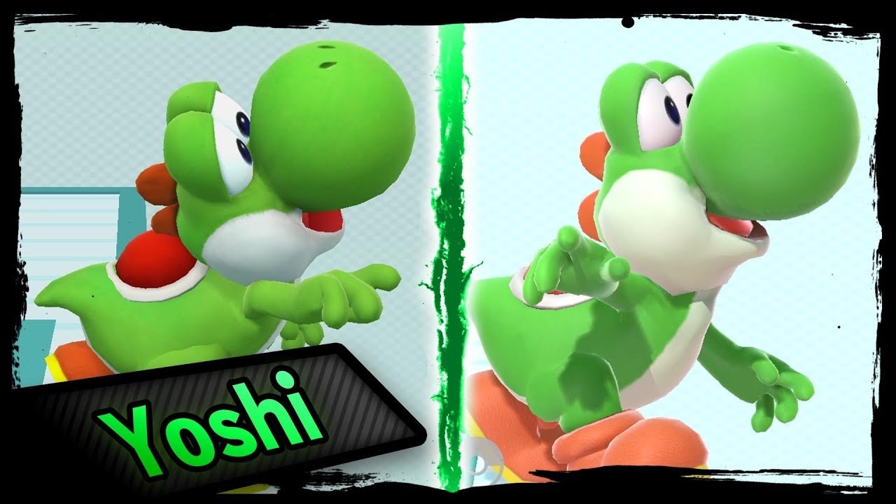 Moveset Animation Comparison | YOSHI - YouTube
