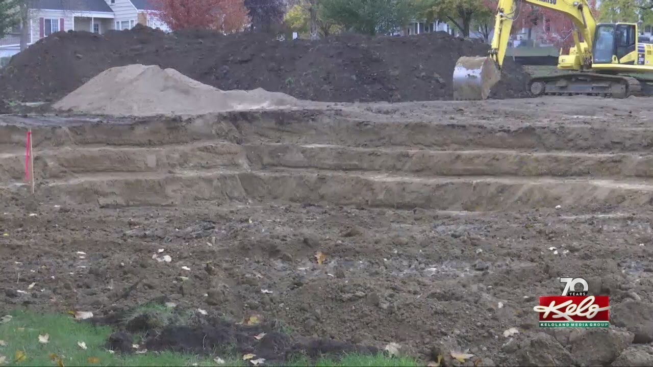 6 years later, the Canton pool finally breaks ground - YouTube