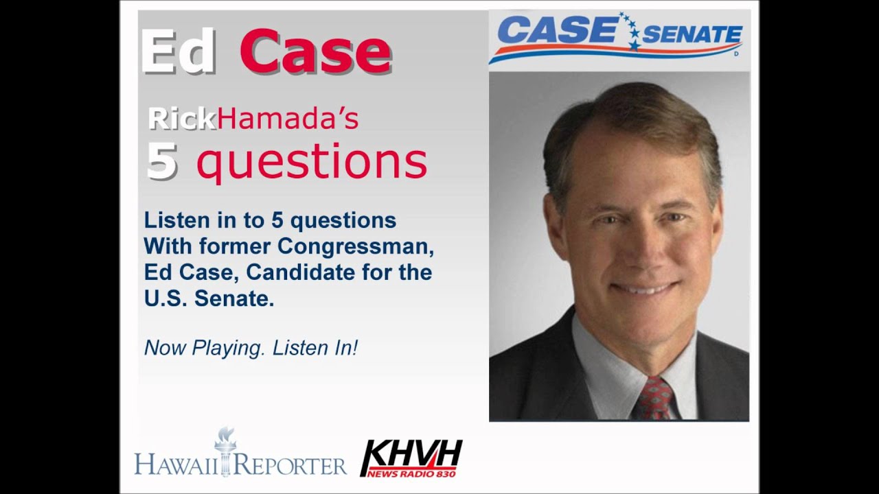 5 Questions with NEWSmaker Ed Case - YouTube
