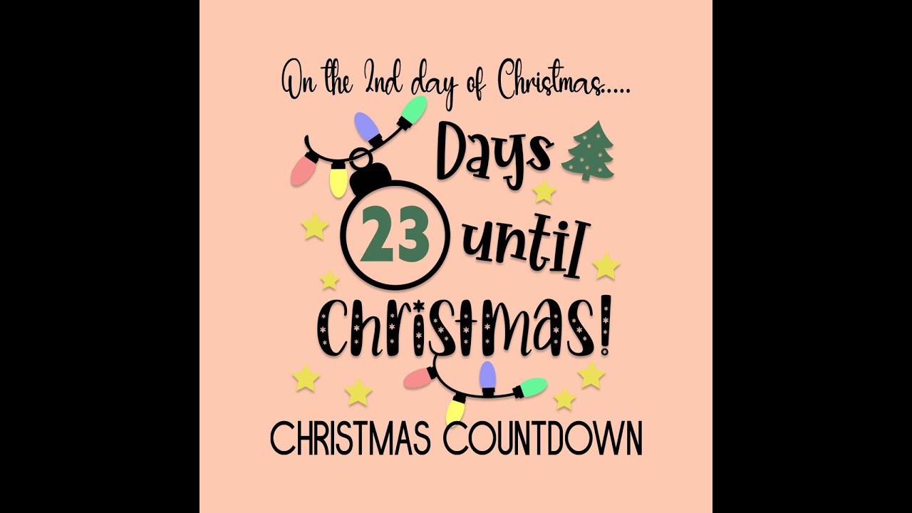 12 Days of Christmas - Day 2 Christmas Countdown - DIY Christmas Advent ...