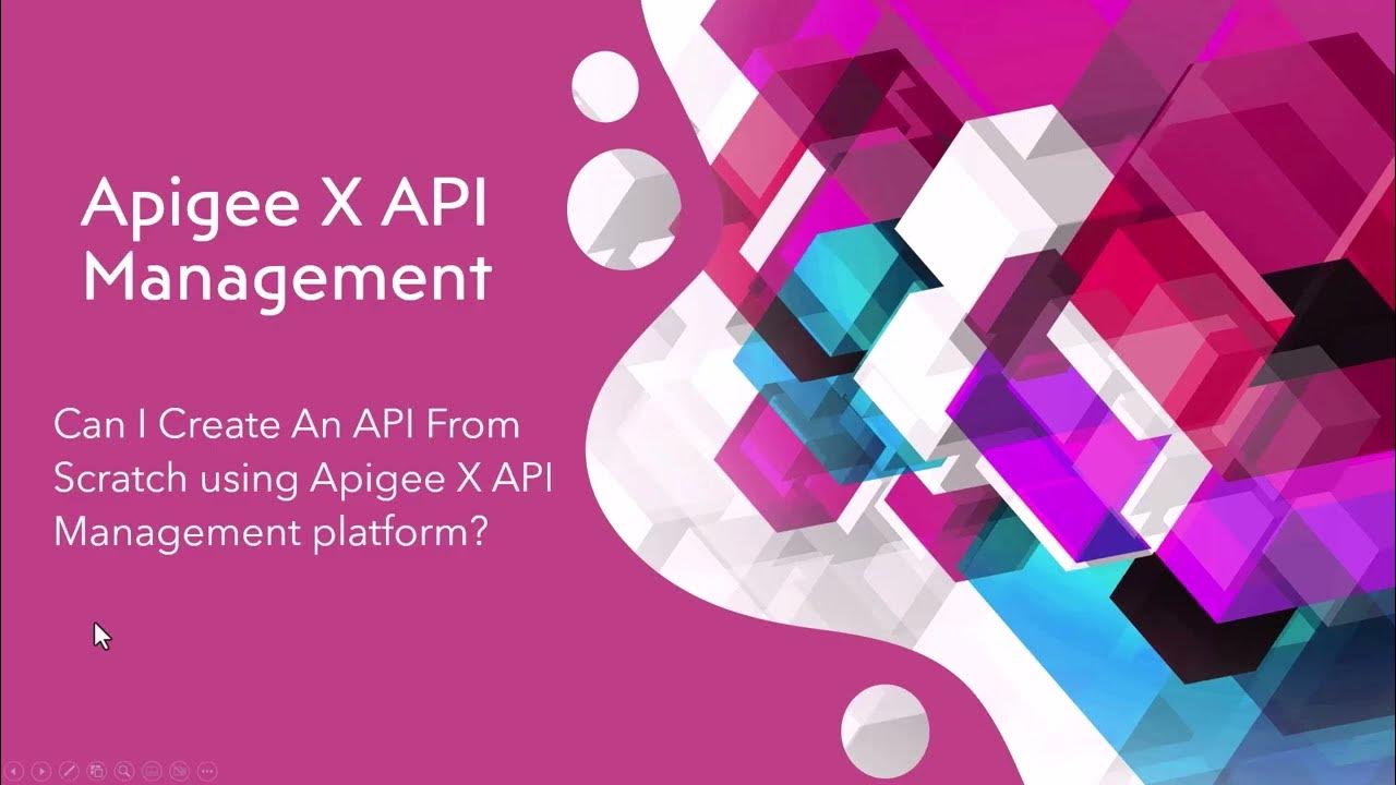 Can I Create API From Scratch Using Google Cloud Apigee X ? - YouTube