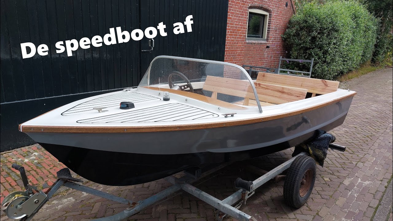 De Speedboot Afmaken - Speedboot Opknappen - Part 6 - YouTube