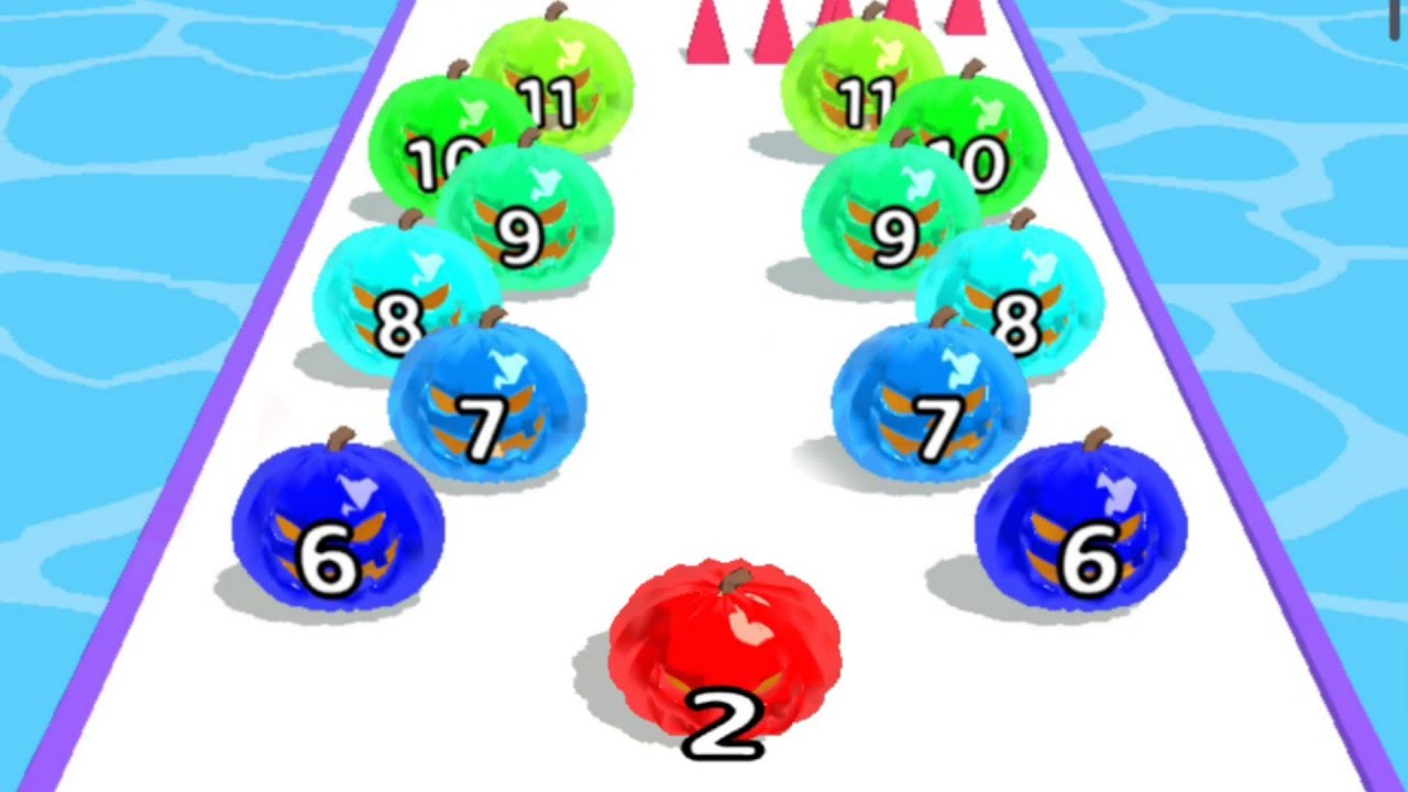 Marble Run - 3D Color Ball Race All Level Gameplay MRCB1 - YouTube