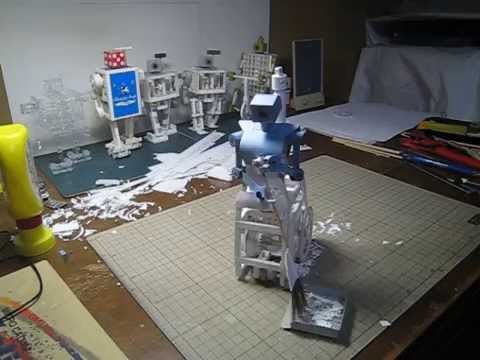 Paper Sweeper Mechanism - YouTube
