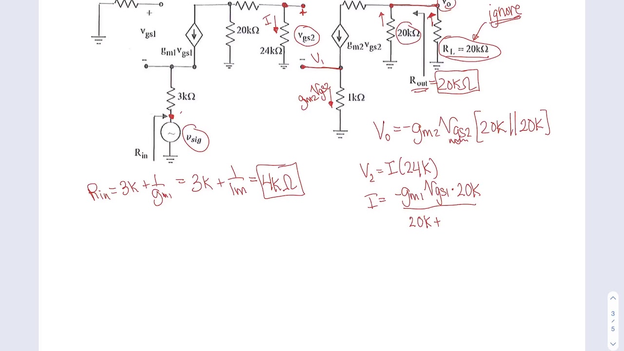 MosFet AC Analysis - YouTube