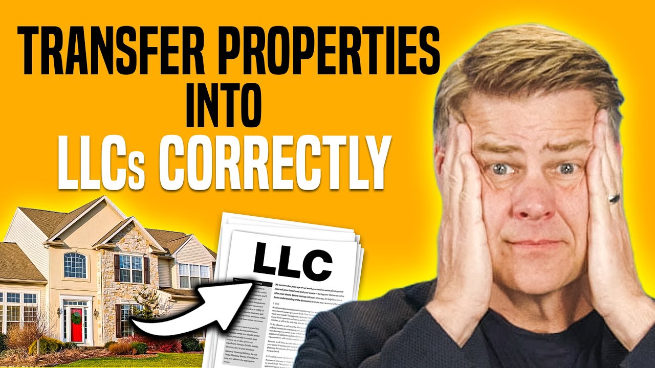 AVOID THIS #1 Mistake When Transferring Real Estate Into An LLC - YouTube