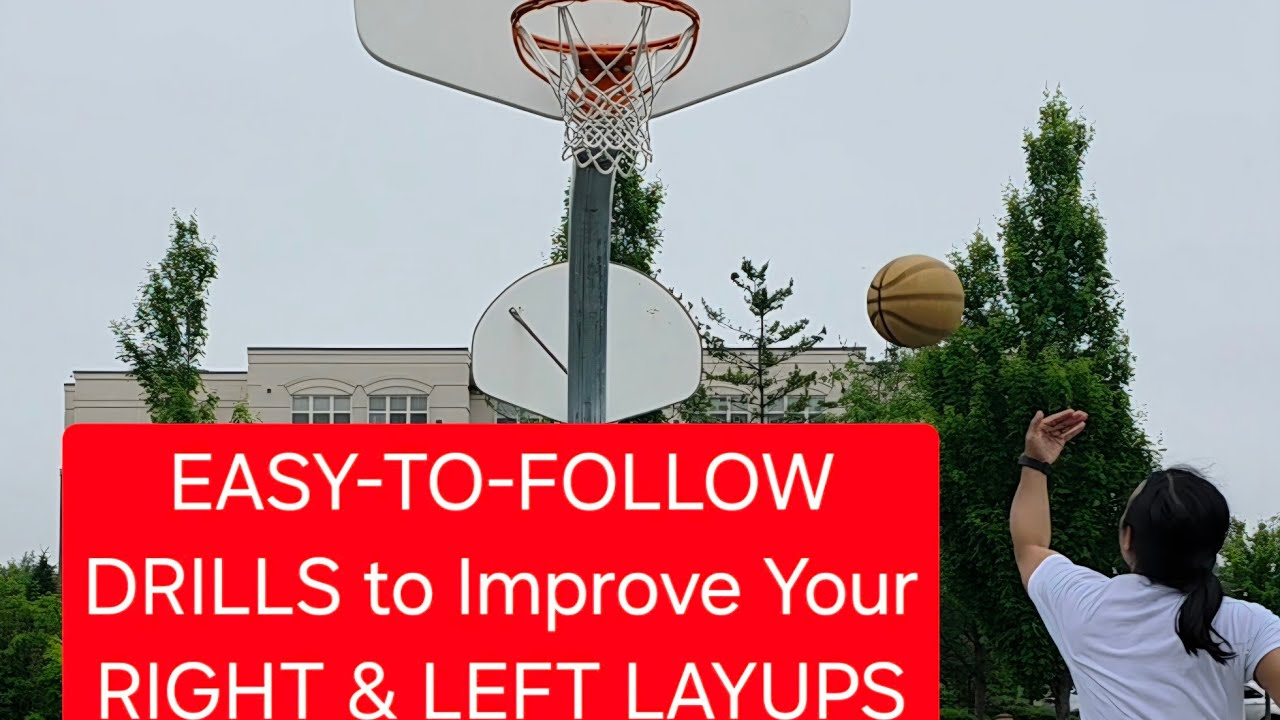 IMPROVE your LAYUPS (left or right) with these easy-to-follow drills ...