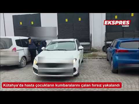 Kütahya’da vicdan yoksunu hırsız yakalandı