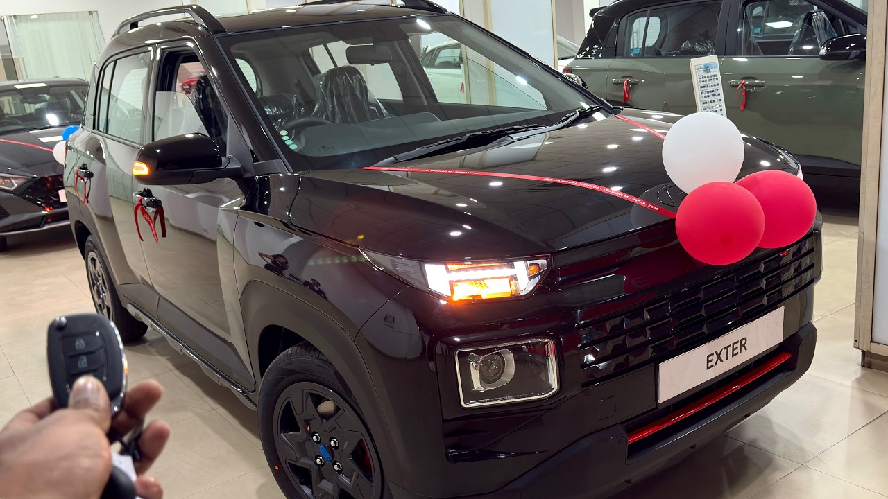 2025 Hyundai Exter SX Knight Edition Model ₹Price Features Full Details ...