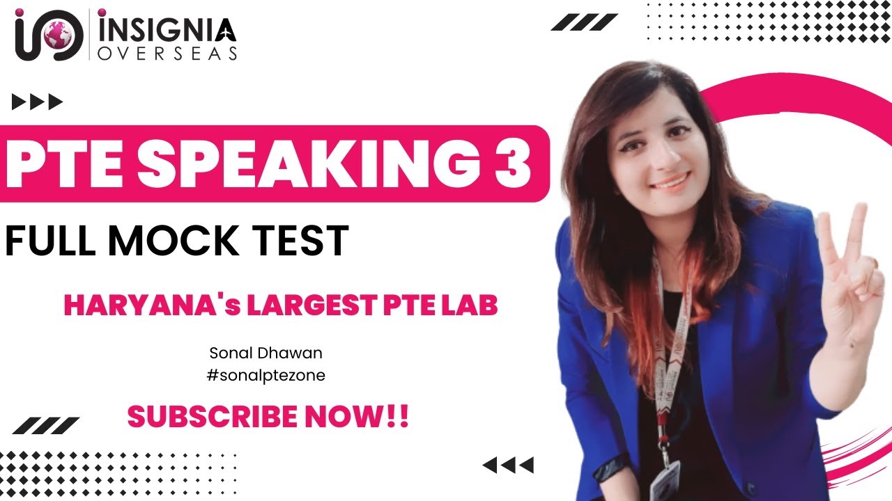 PTE SPEAKING 3 FULL MOCK TEST | PTE SPEAKING TEST | PTE SPEAKING # ...