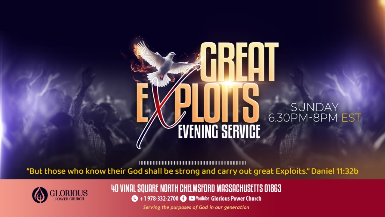 DAY 54 Great Exploits Evening Service - YouTube