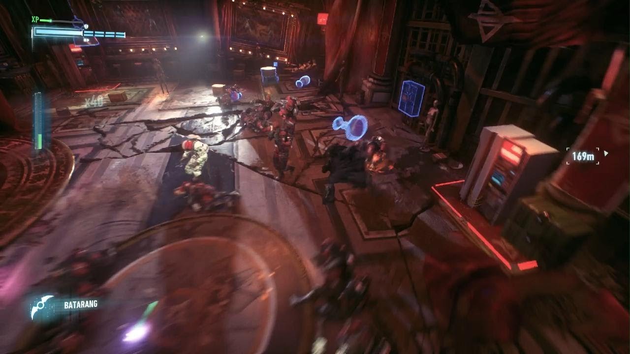 Batman Arkham Knight: The Hardest Room to No-Hit - YouTube