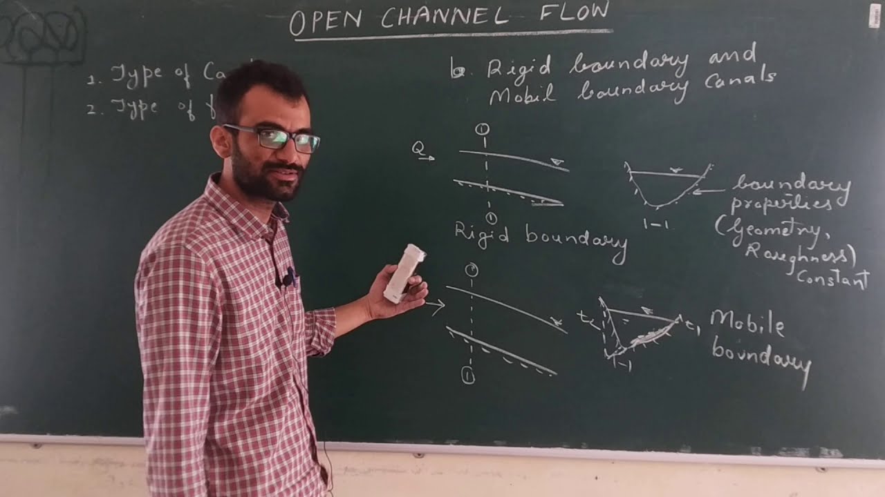 Open Channel Flow -2 [canal types (prismatic, mobile boundary) flows ...
