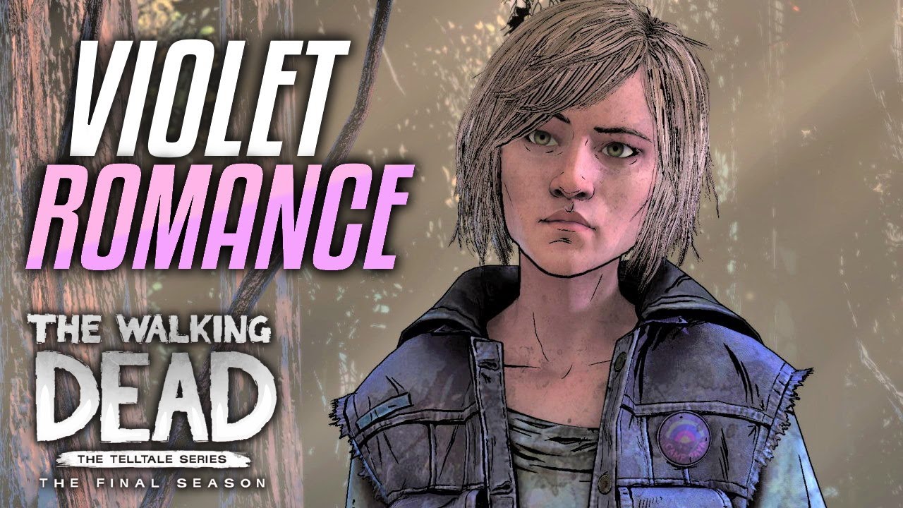 VIOLET ROMANCE | The Walking Dead: The Final Season - Episode 3 (The ...