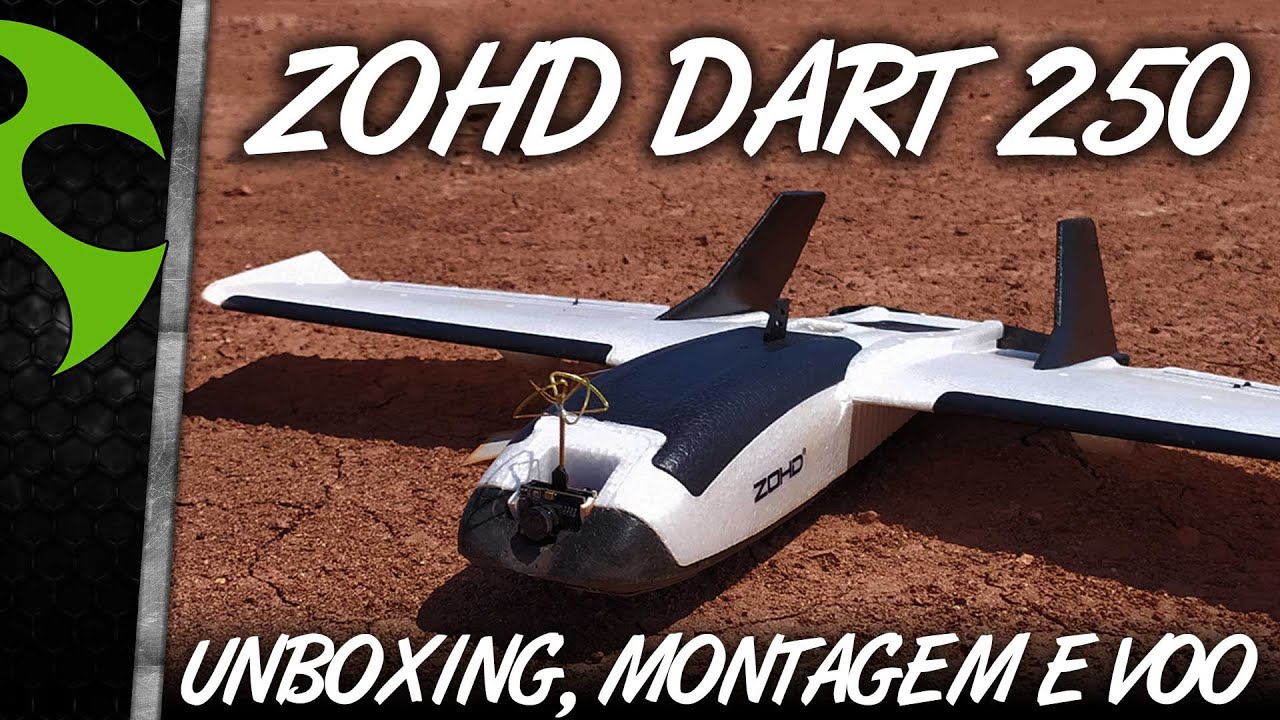 ZOHD Dart 250: U$83 = 45 min de voo + GPS + sub 250g + EXTREMAMENTE ...