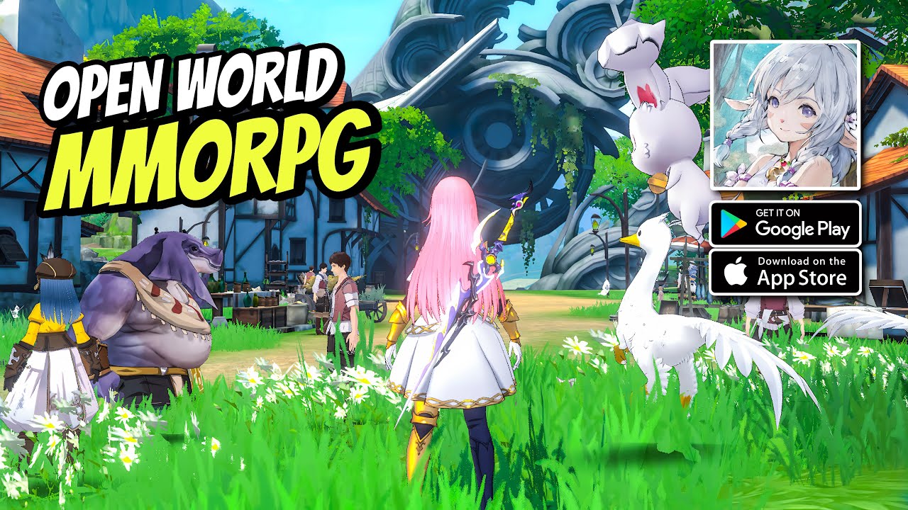 Crystal Fantasy - Open World MMORPG Gameplay Android iOS - YouTube