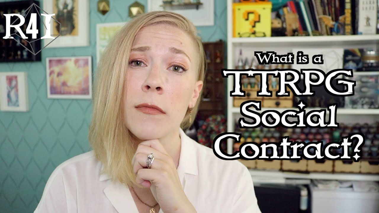 TTRPG Social Contract - YouTube