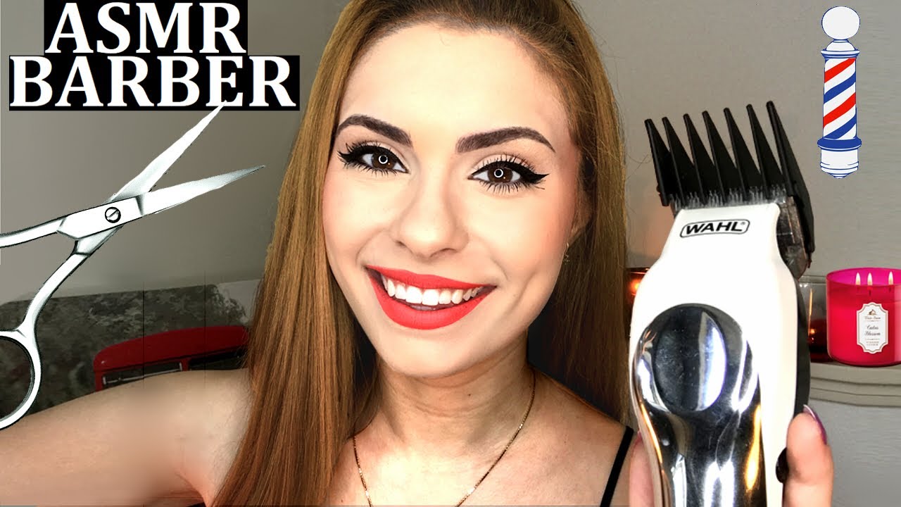 ASMR BARBER 💈 Mens Haircut & Shave - YouTube