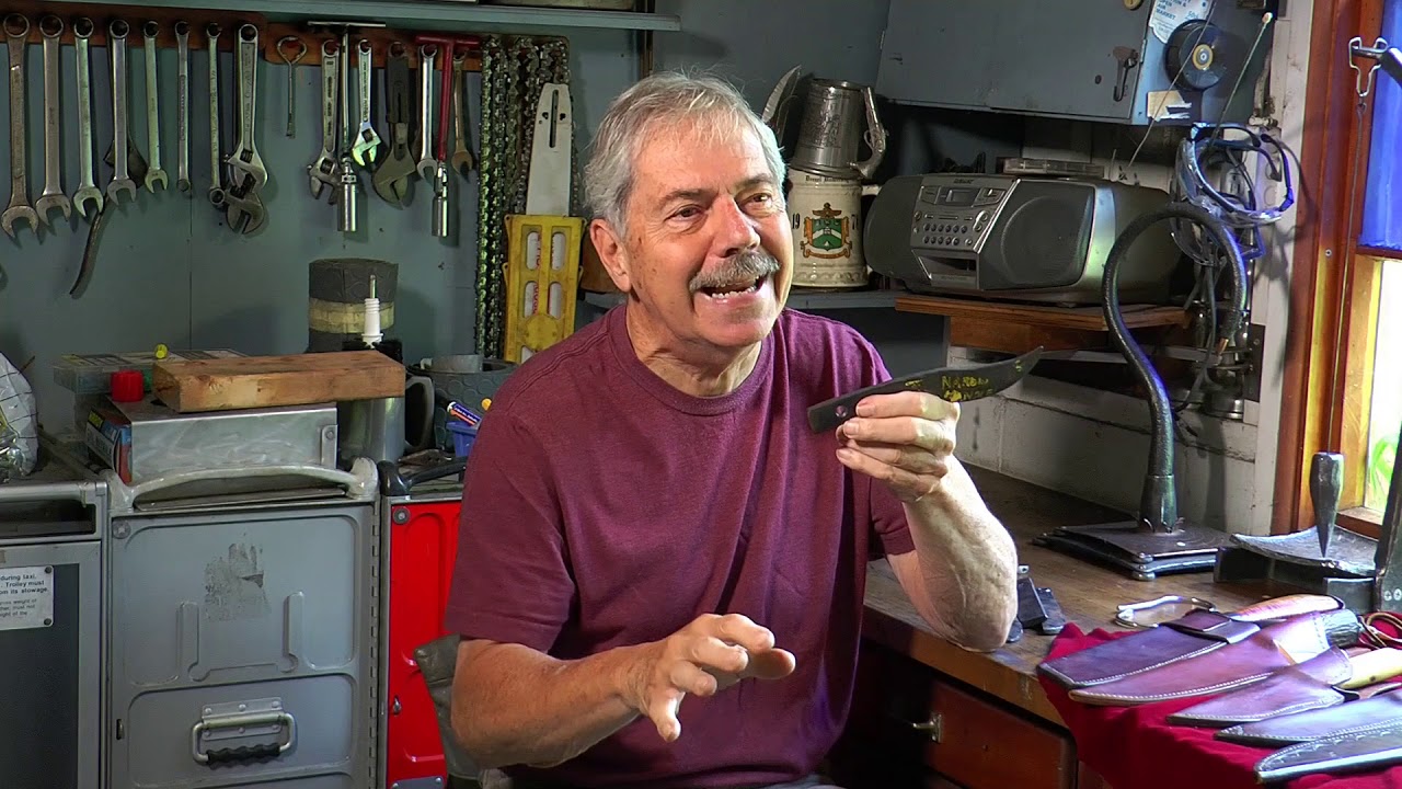 Blacksmith Knives I Have Made - Bob Rupert - YouTube