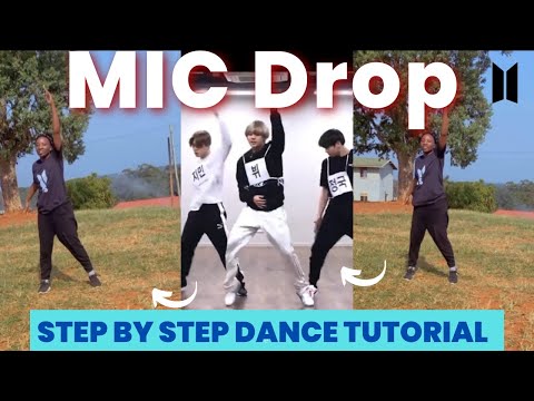 BTS ‘MIC Drop’ Dance Tutorial | Easy Step-by-Step for Beginners!