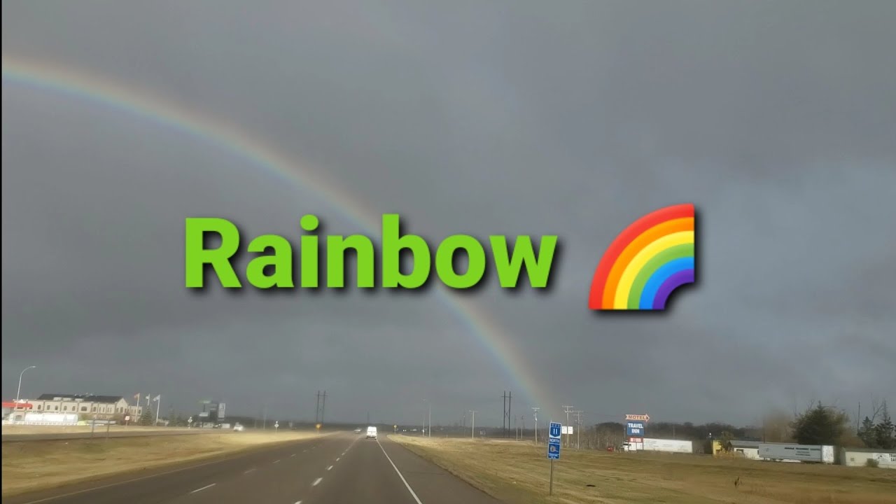 Rainbow 🌈 Saskatoon sk Canada 🇨🇦 - YouTube