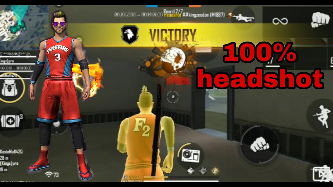 Free fire best headshot tips and tricks|| 100% headshot - YouTube