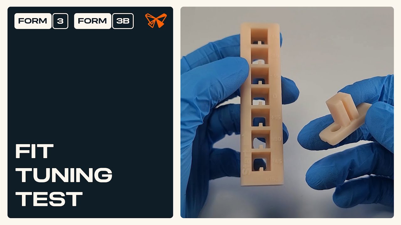 How to use the Fit Tuning Test for consistency in dental models | Form ...