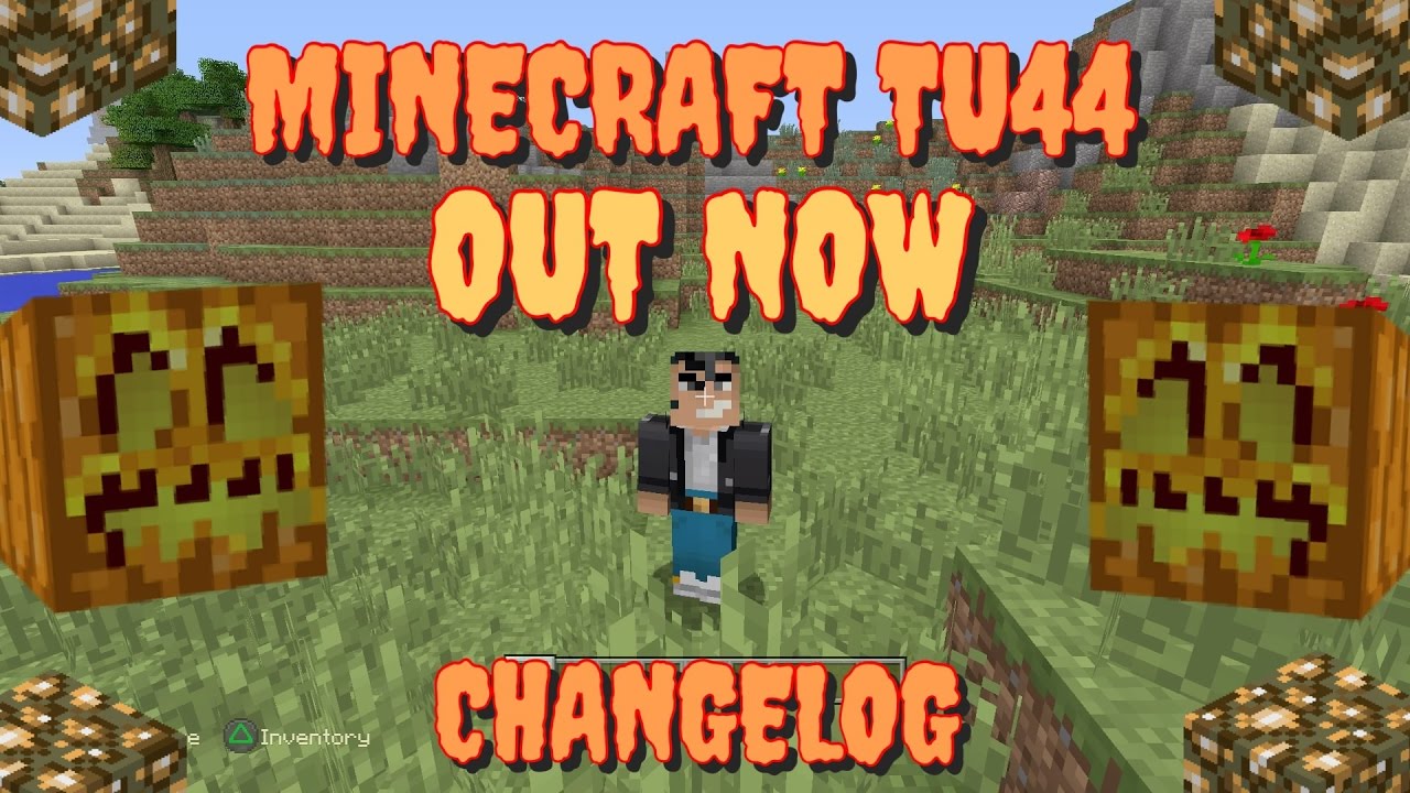 MINECRAFT TU44 UPDATE OUT NOW | CHANGELOG - YouTube