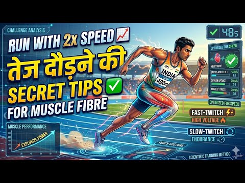 Run with 2x speed 📈improve your running speed तेज दौड़ने ki secret tips ...