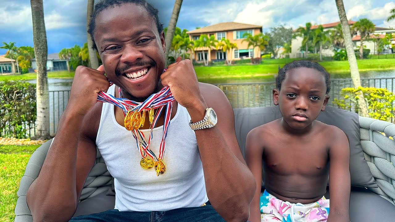 Super Siah Gets Emotional In Dad vs Son Challenge 😢 - YouTube