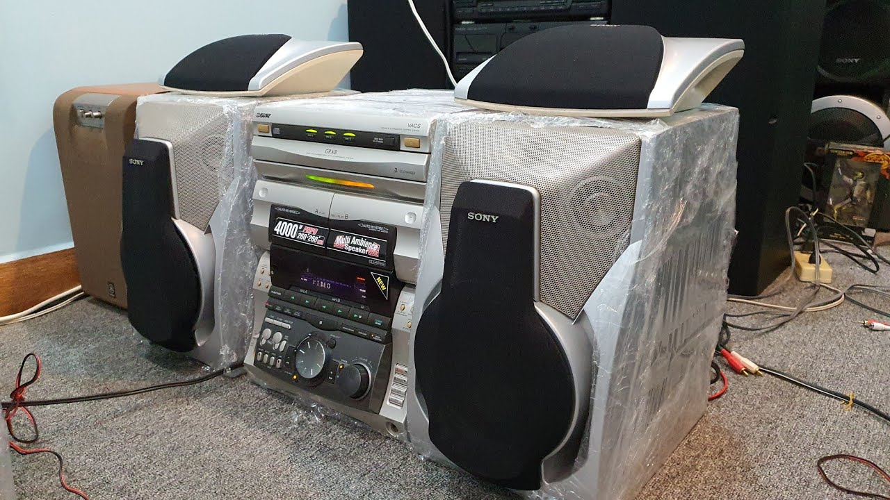 Sony GRX8 ae với Sony V818 gồm 12 đường tiếng oánh nhạc gì cũng hay ...