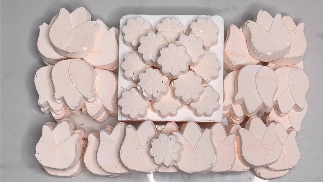 Hard fresh block with Crunchy Flowers - YouTube