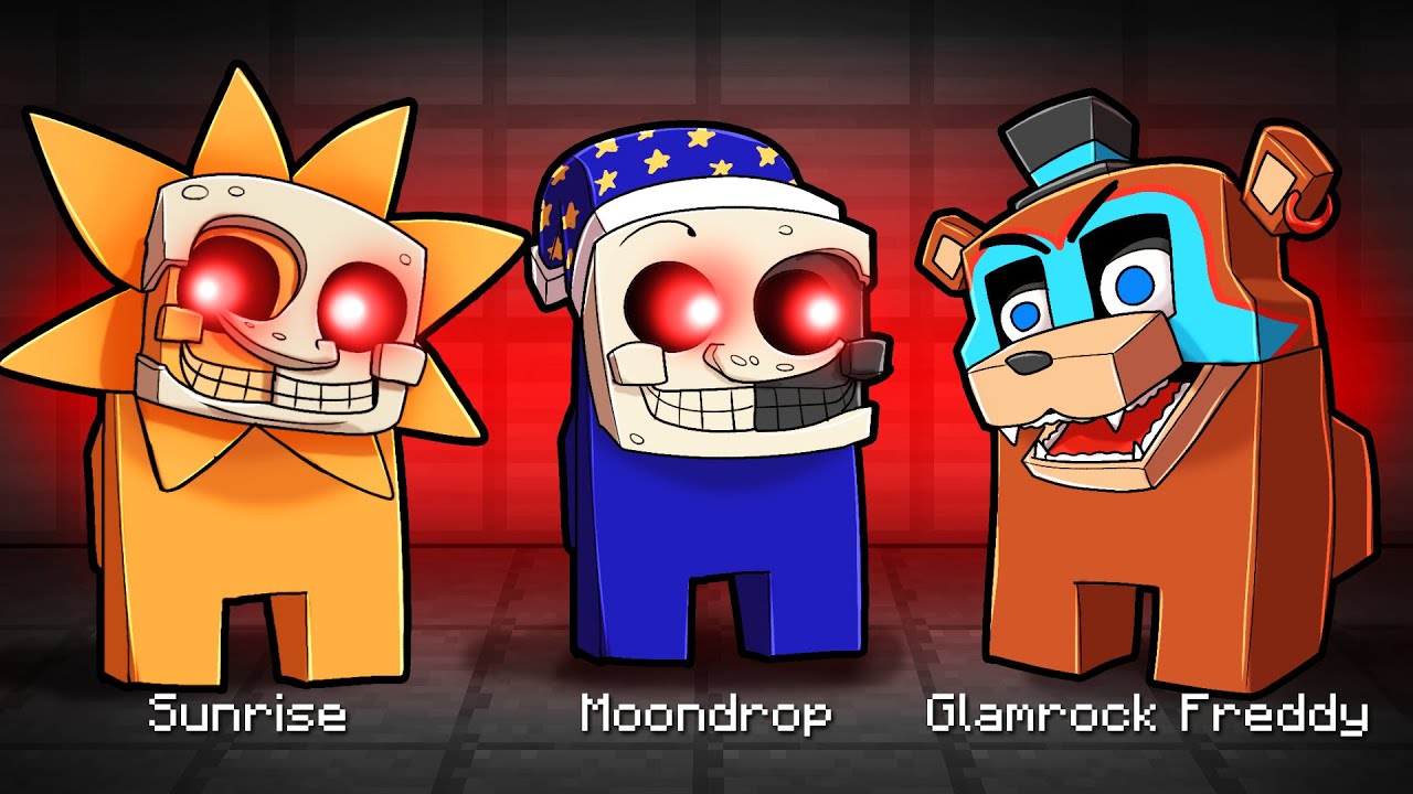 Baby MOONDROP IMPOSTER in FNAF AMONG US! (Minecraft) - YouTube