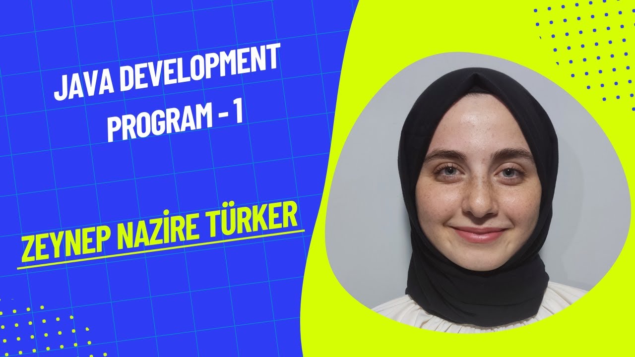 Java Development Programı Bitirme Projesi Sunumu | Zeynep Nazire Türker - YouTube