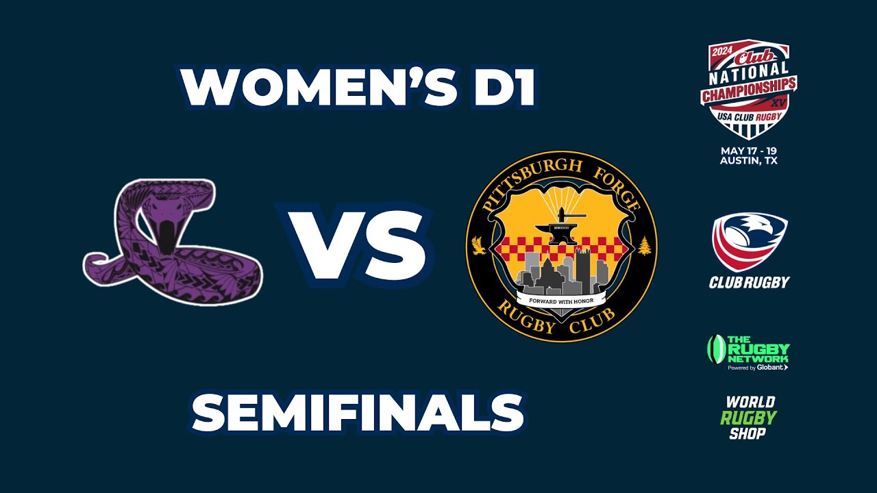 Game 1 Women's D1 Semifinals Utah Vipers vs Pittsburgh Forge - YouTube