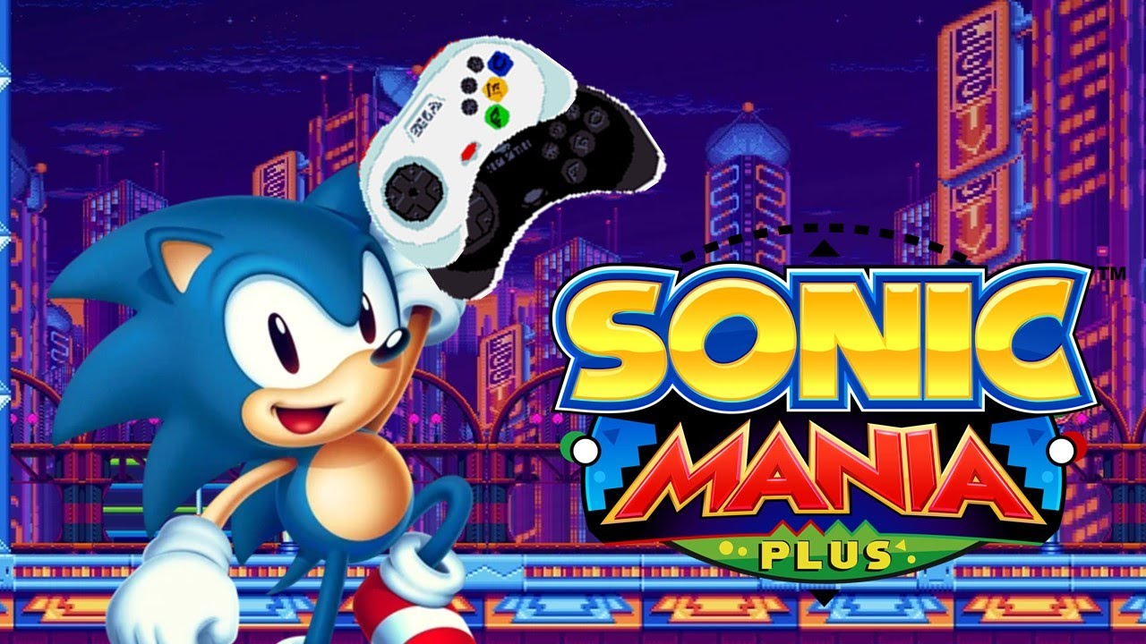 Sonic Mania SEGA Saturn Controller over Xbox Controller Mod - YouTube