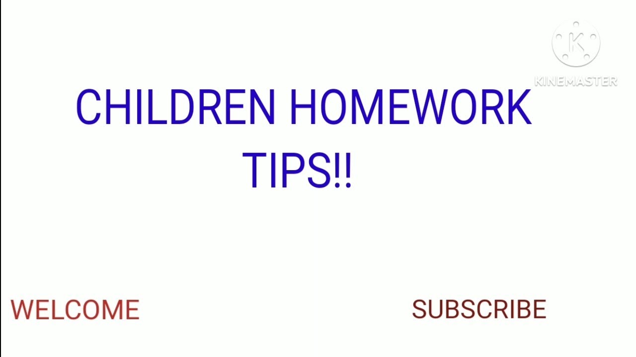 CHILDREN HOMEWORK MADE EASY!! - YouTube