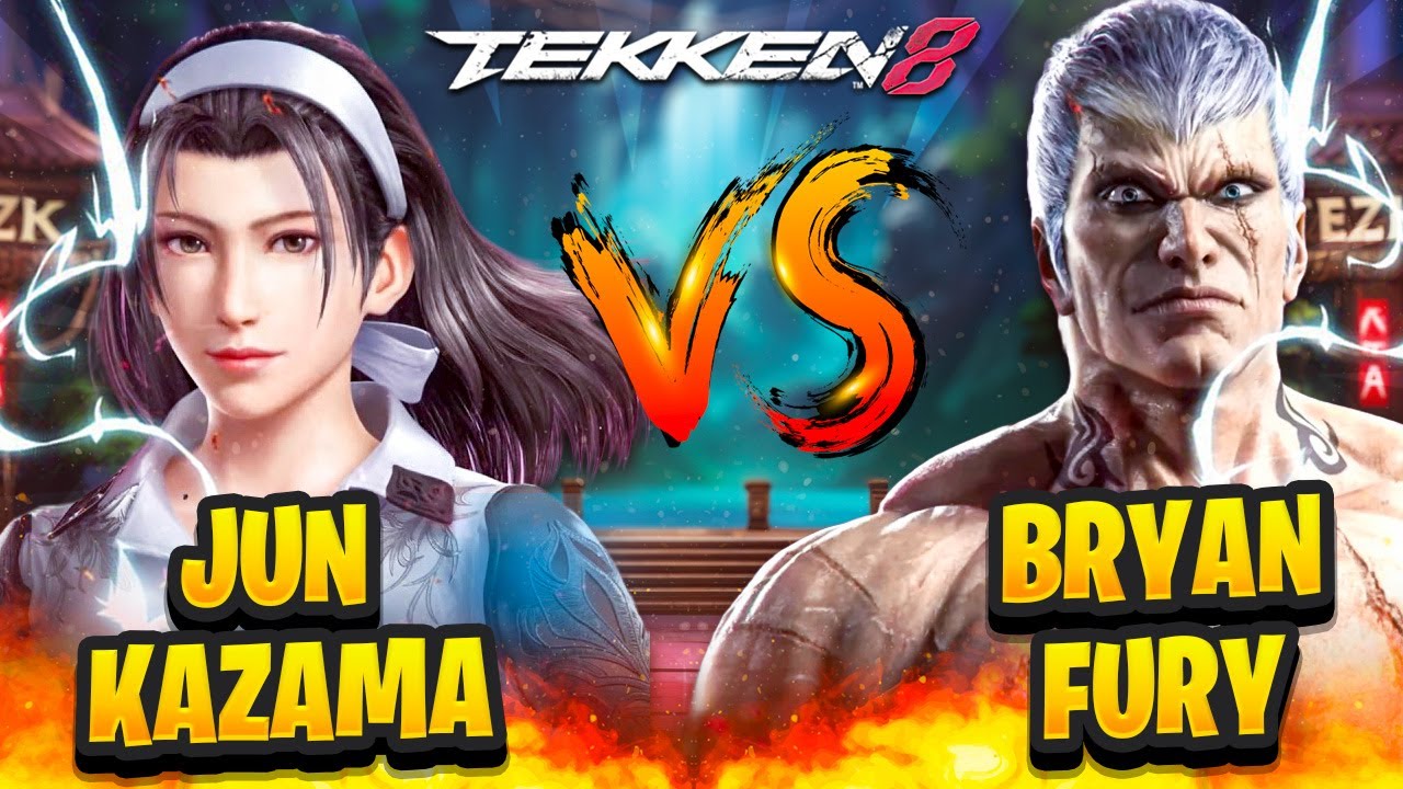 Insane Ranked Gameplay! Tekken 8 Beta - Jun Kazama Vs Bryan Fury - YouTube