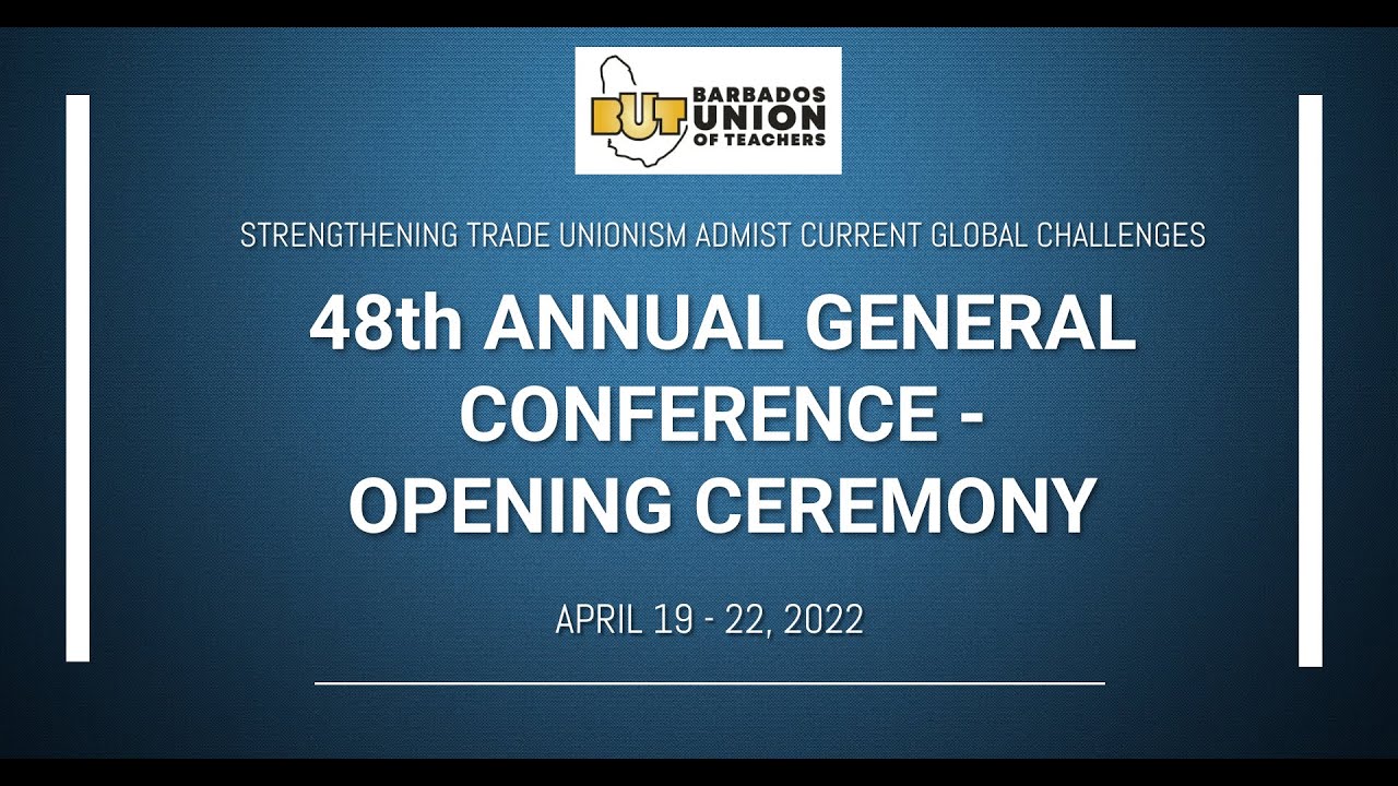 BUT 48th Annual General Conference 2022 Opening Ceremony - YouTube