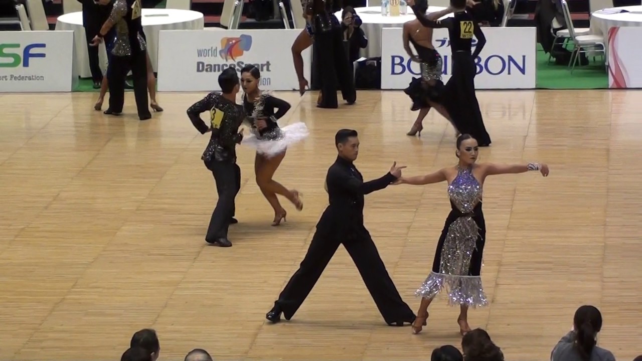 WDSF /JDSF The 19th Tokyo Open Latin【Re dance Rumba】CHAK Ngo Pong &LI ...