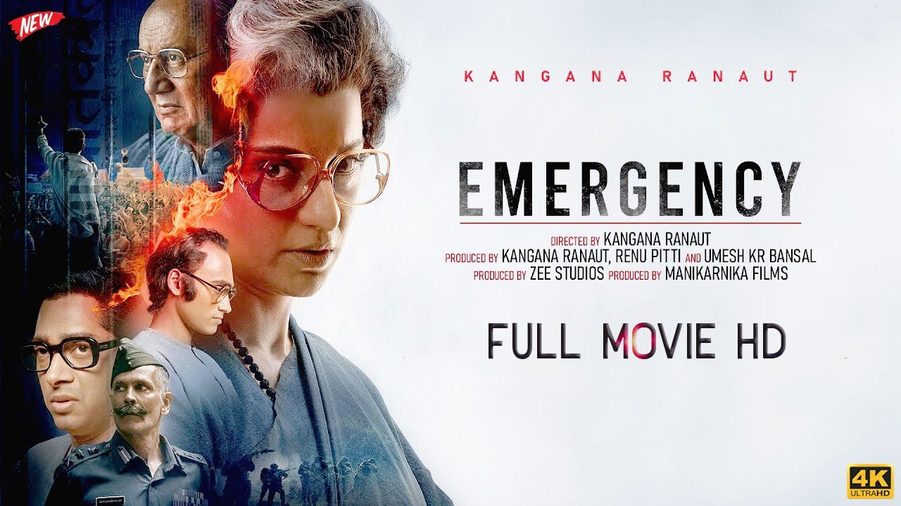 Emergency | Full HD Movie | Indra Gandhi | Kangana Ranaut - YouTube