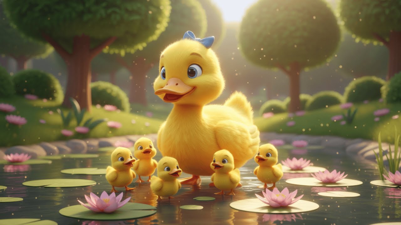 Five Little Ducks Song for Kids - Newborn Baby Songs & Nursery Rhymes ...