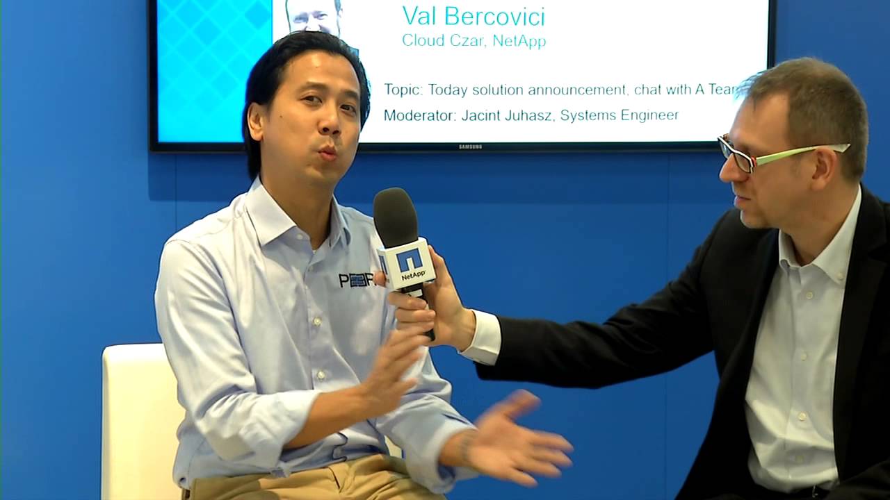 NetApp Insight EMEA 2015 - Interview with Peer Software CEO Jimmy Tam ...