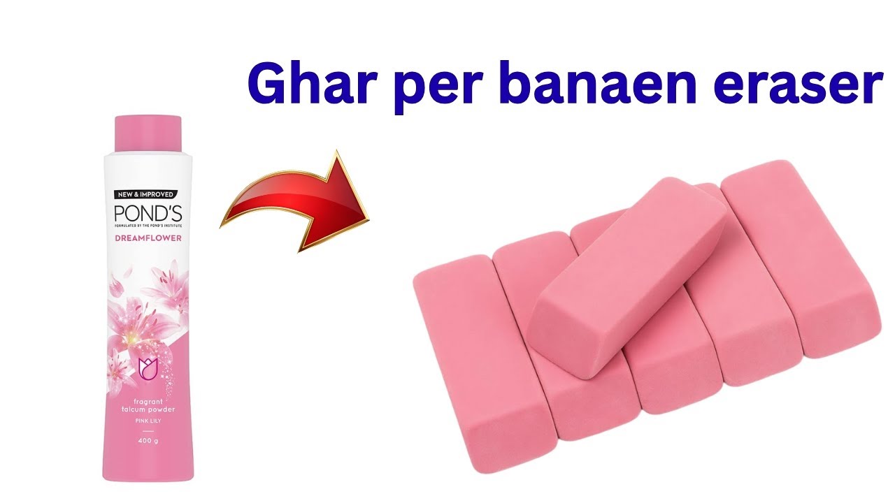 DIY Homemade Eraser || Easy eraser making at home || Easy Craft at home ...