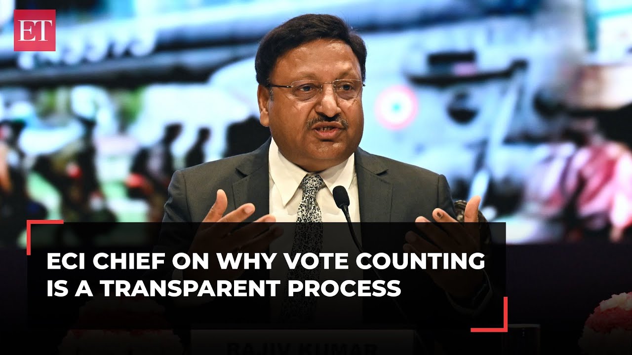 ECI Chief Rajiv Kumar talks Lok Sabha 2024's robust counting process ...