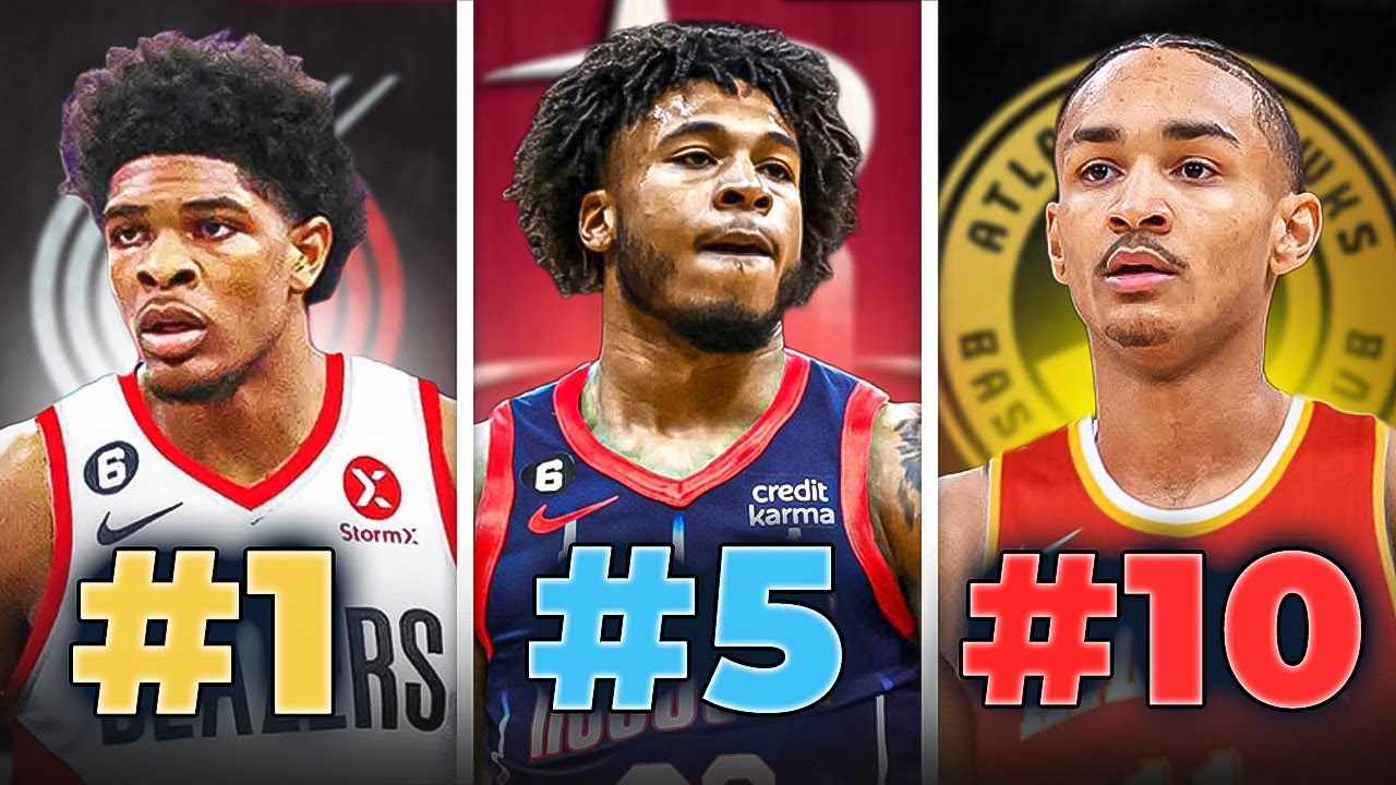 Ranking EVERY 1st Round Pick 2023 NBA Draft - YouTube