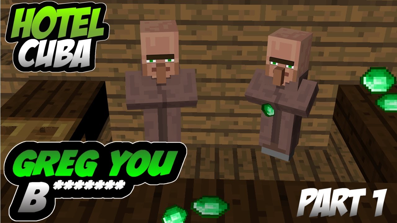 Minecraft Map: Hotel Cuba | GREG YOU B******* - YouTube